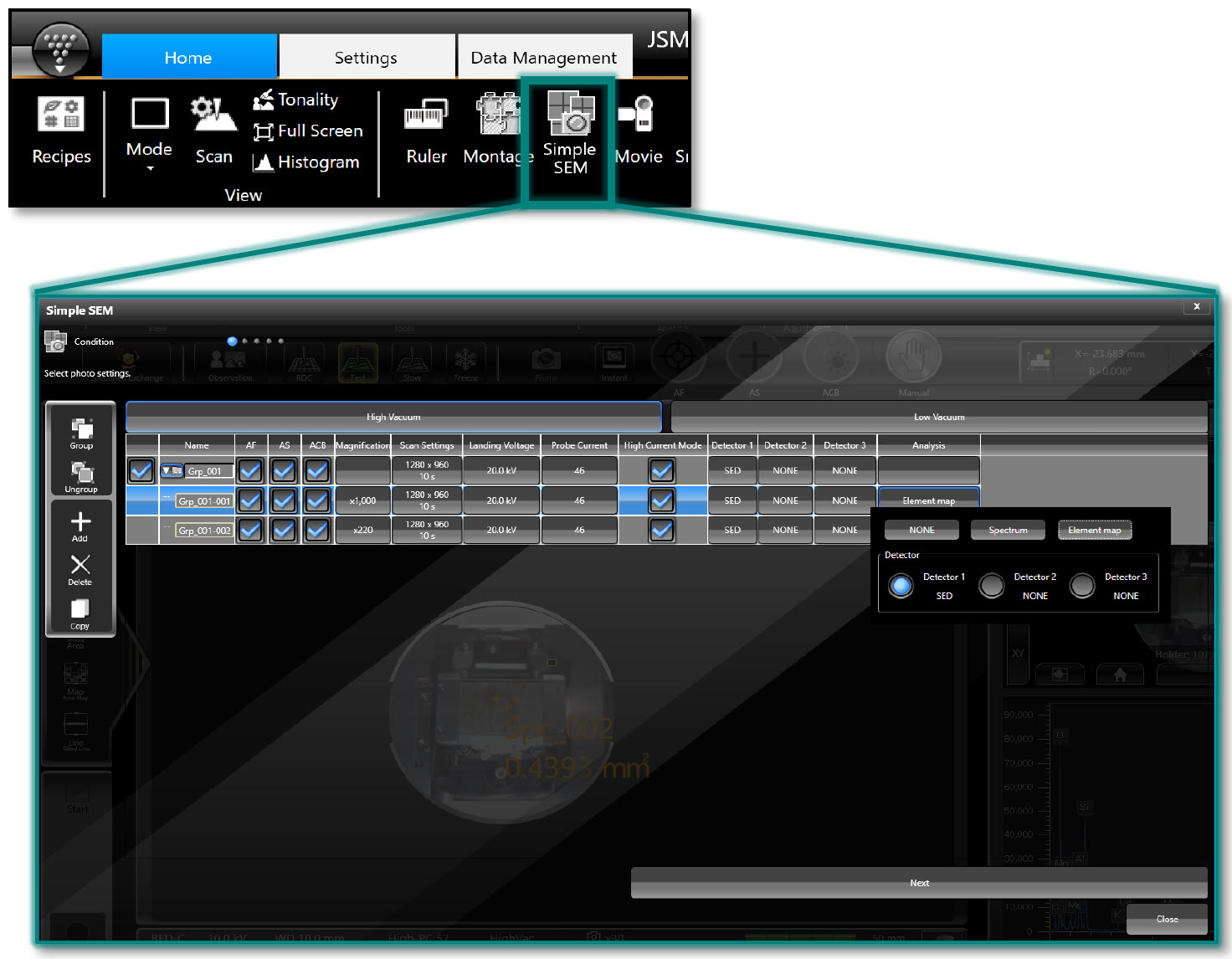 Automated Imaging Solutions for SEM | JEOL Resources